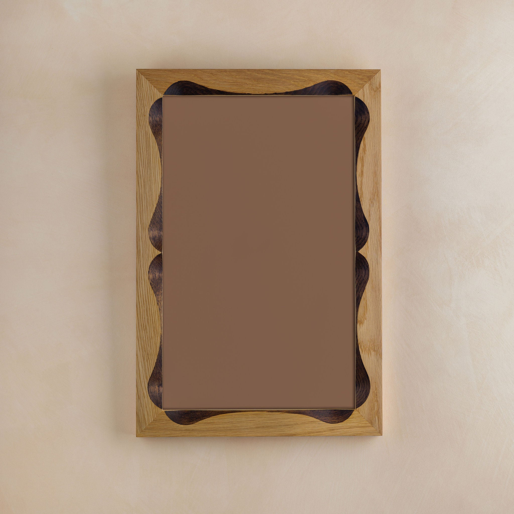 Bow Mirror, Small - Natural with Dark Oak – ALFRED NEWALL