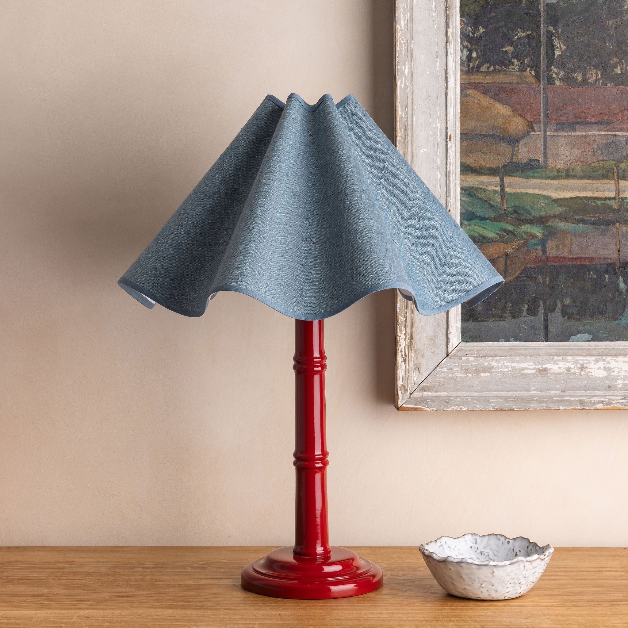 Bamboo Lamp Base, Gloss - Cherry – ALFRED NEWALL