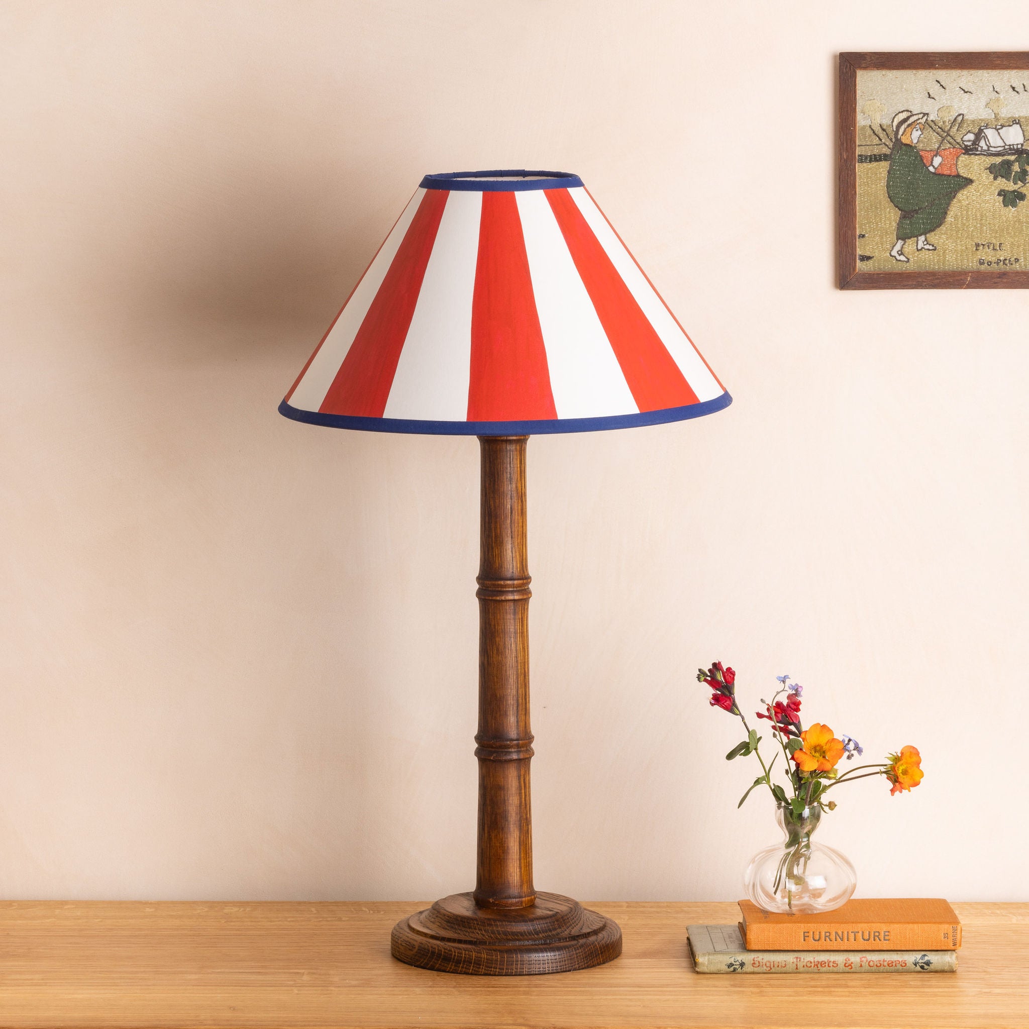 Bamboo Lamp Base - Dark Oak – ALFRED NEWALL