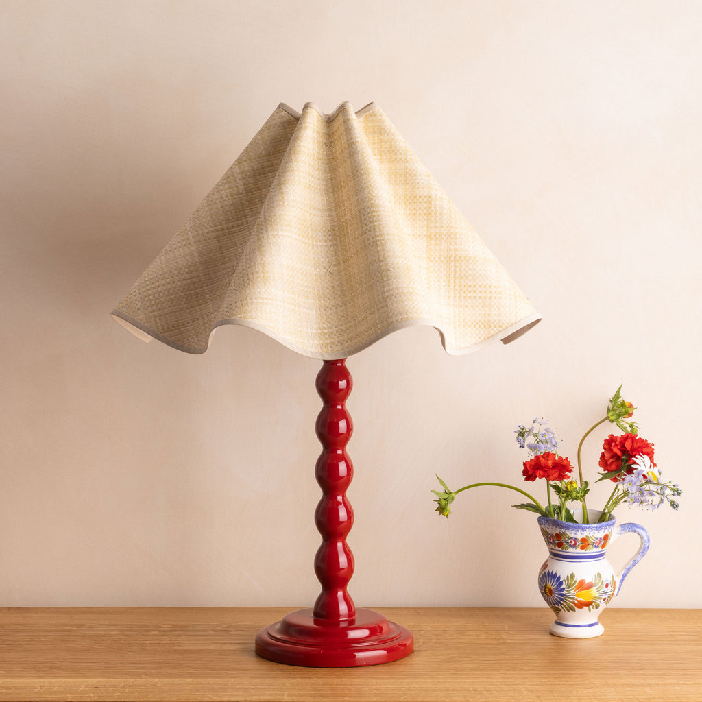 Bobbin Lamp Base, Gloss - Cherry – ALFRED NEWALL