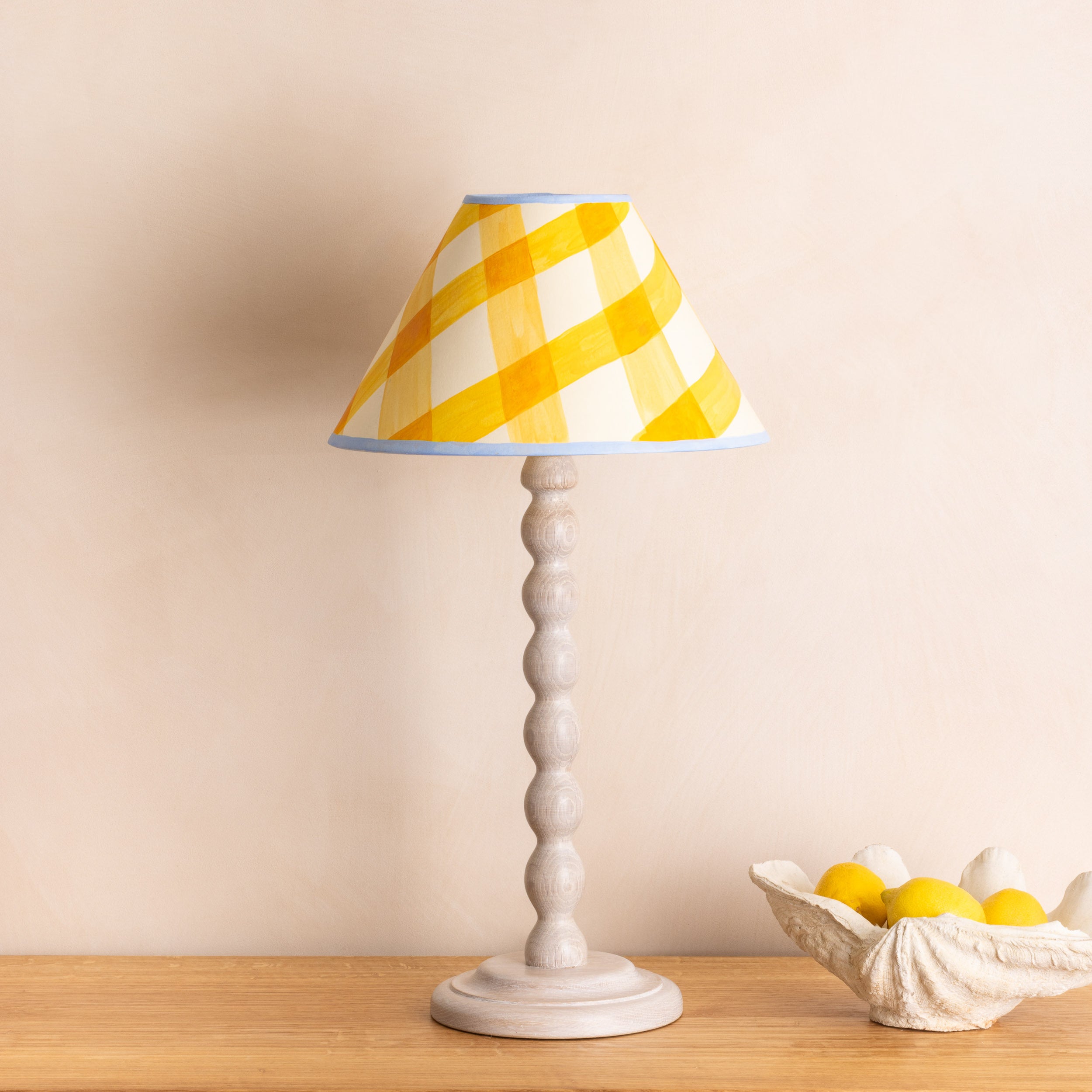 Bobbin Lamp Base - Limed Oak – ALFRED NEWALL