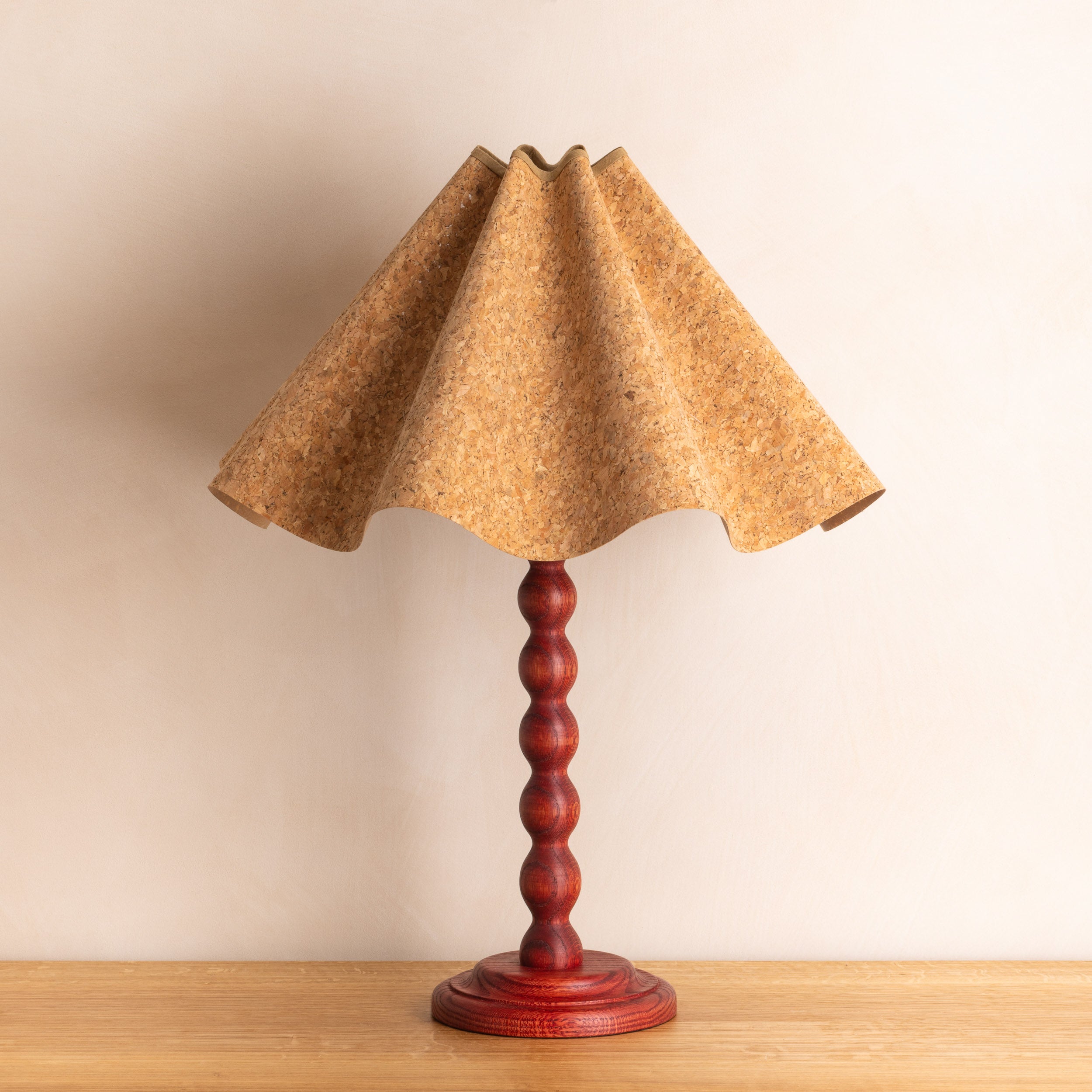 Bobbin Lamp Base - Red Oak ~in stock~ – ALFRED NEWALL