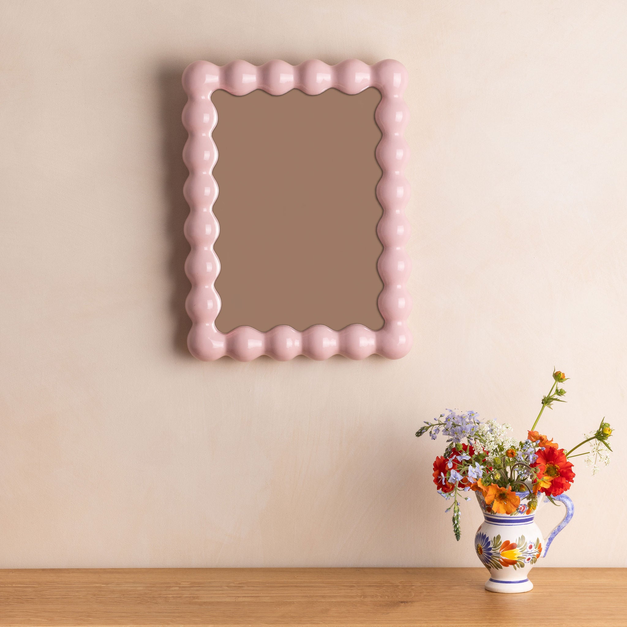 Cloakroom Bobbin Mirror, Gloss - Piglet – ALFRED NEWALL