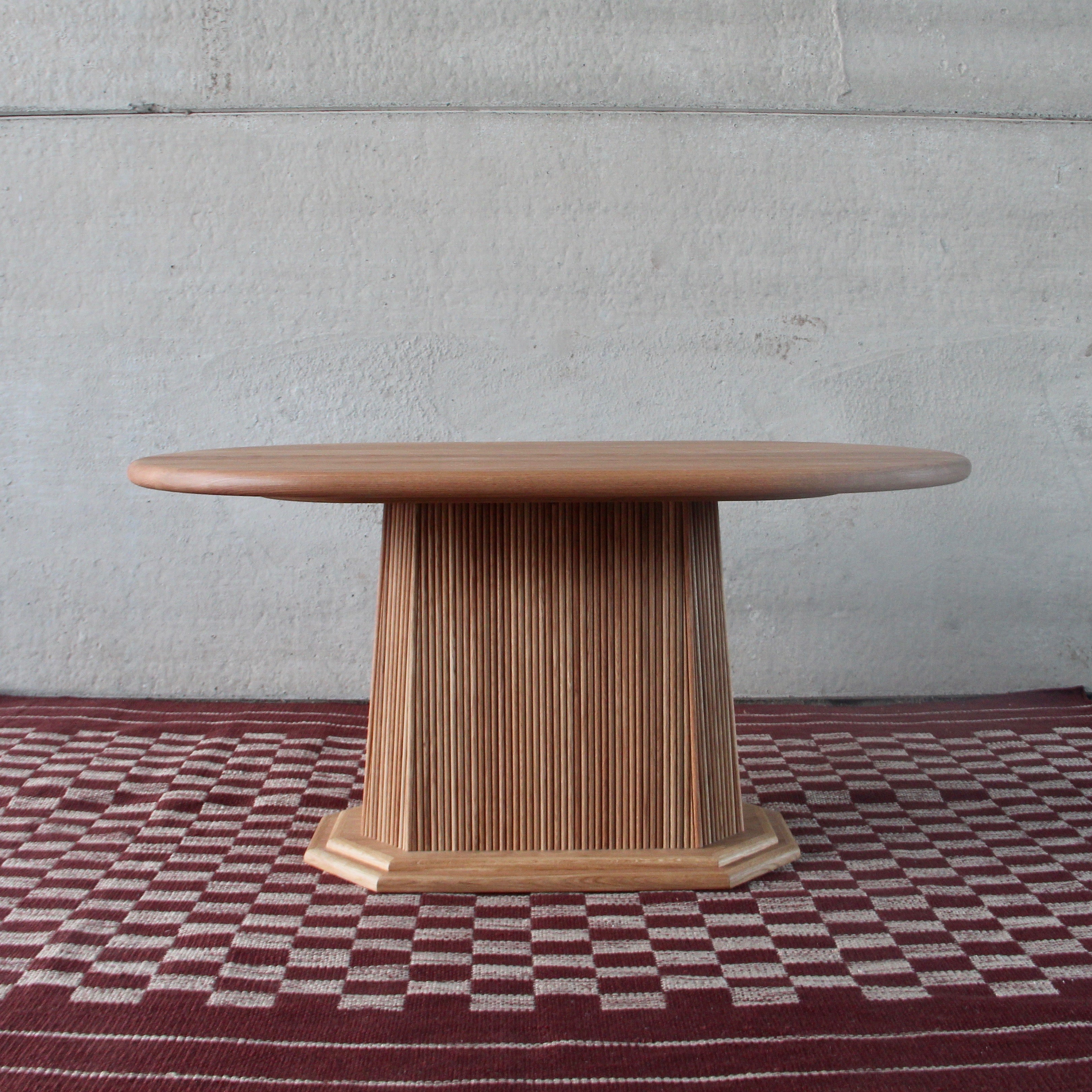 Vesta Reeded Dining Table – ALFRED NEWALL