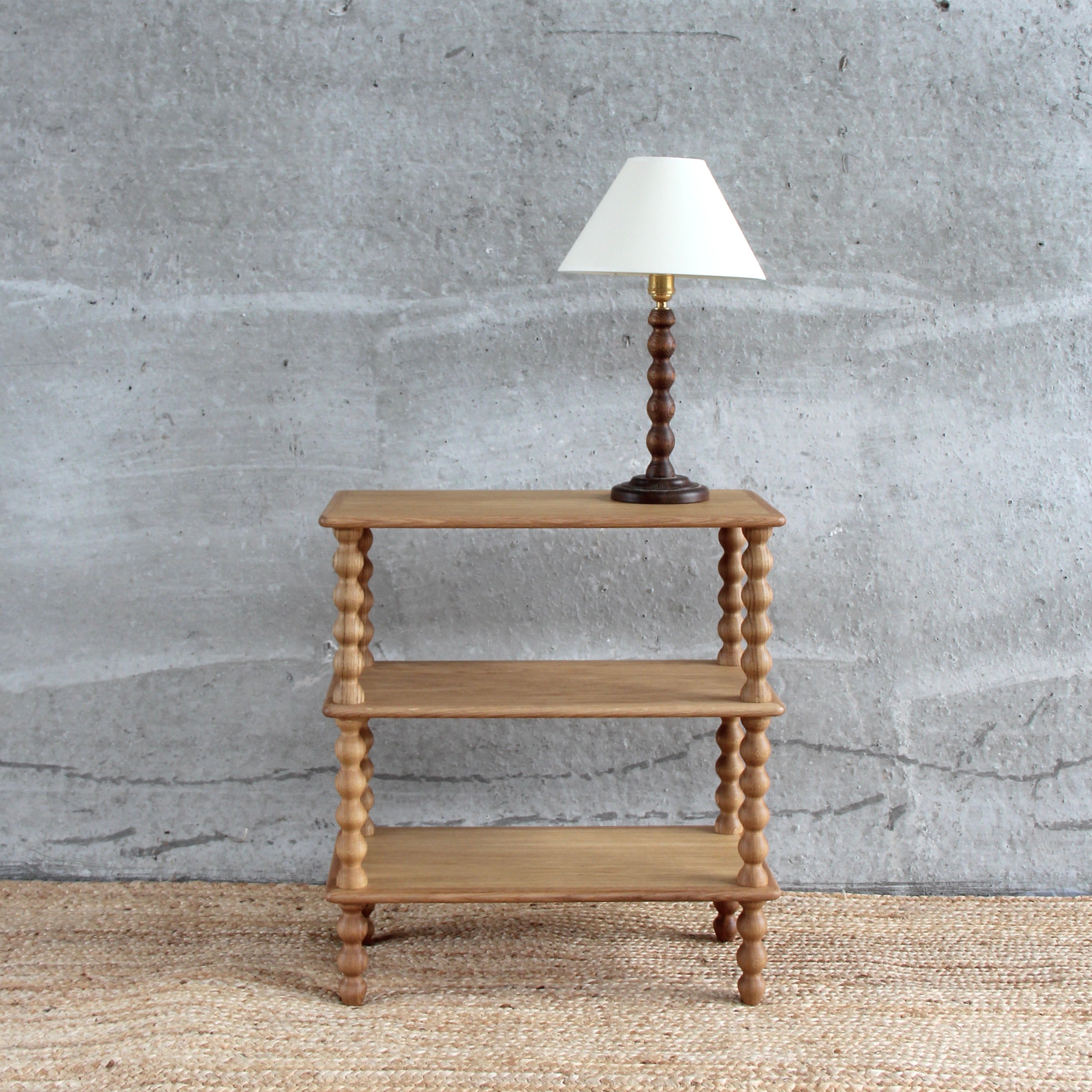 Small Bobbin Console Table - Three Tier – ALFRED NEWALL